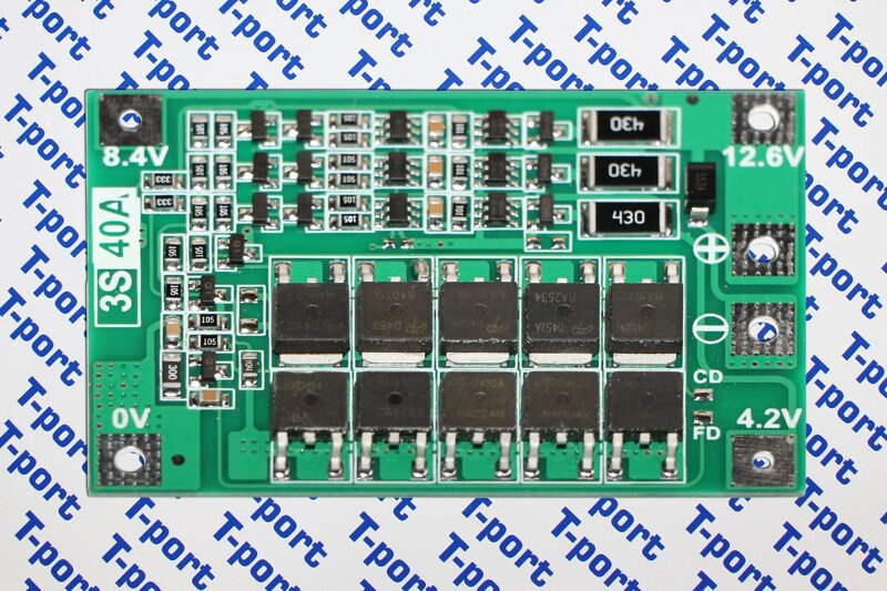 Bms 3s 40a схема подключения - Egrn-map.ru