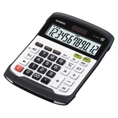 Оригінал! Калькулятор Casio WD-320MT-W-EC, чорно-білий (CALC-CAS-WD-320MT-W) - Вища Якість ...