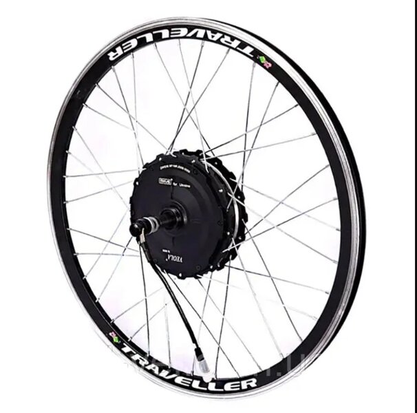 Заднє мотор-колесо редукторне MXUS XF19R 48В 1000 Вт в ободі 24" 26" 27 ...