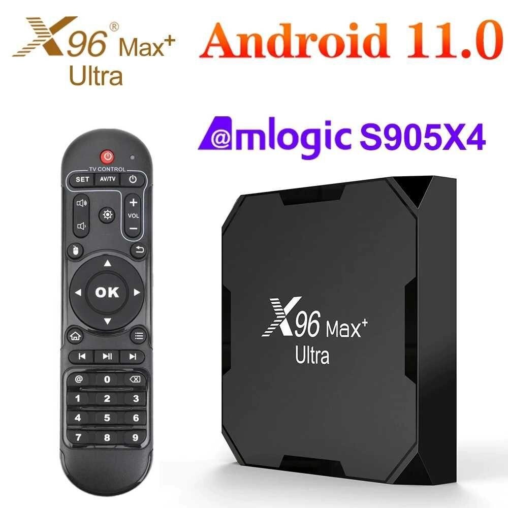 Нова 4K Смарт Андроїд ТВ 11 приставка X96Max+Ultra прошита (1509790222) купити з доставкою за ...