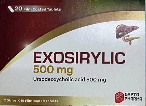 EXOSIRYLIC 500 мг 20 таблеток Єгипетський Термін 2026 (1652231454 ...