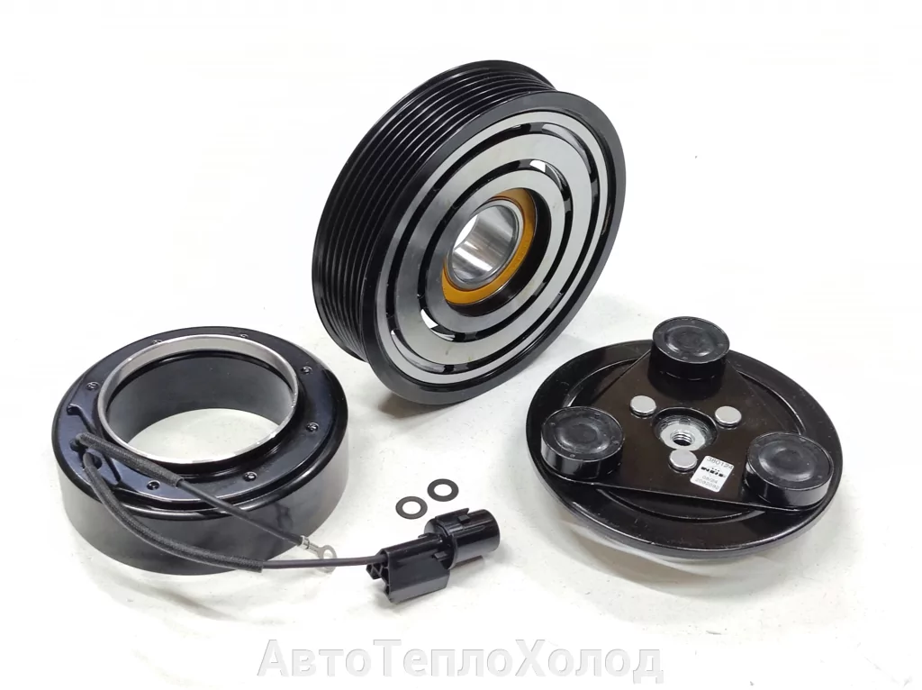 Комплект зчеплення компресора HCC HS-15 7PK / 121 mm Hyundai H-1, H-200 ...