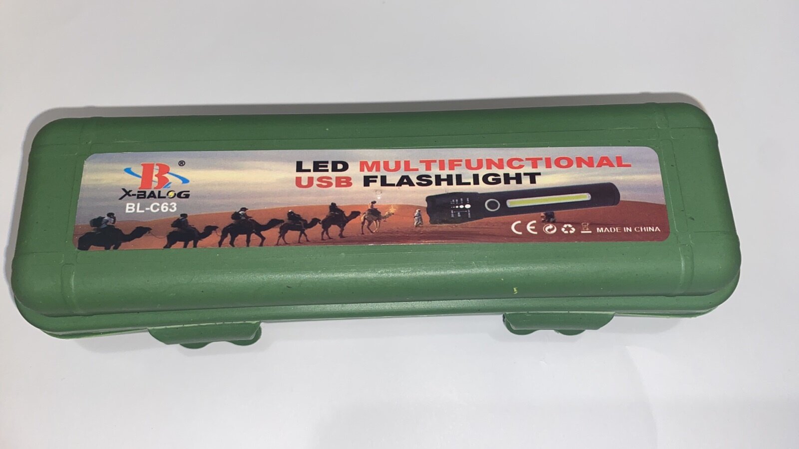 Компактный портативный светодиодный фонарик X-Balog BL- C63 на ...