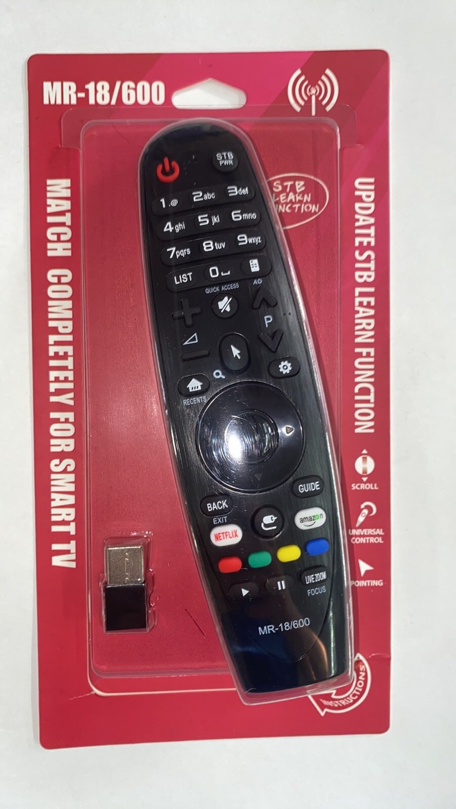 Универсальный Пульт Smart TV LG MR-18/600 — Купить Недорого на Bigl.ua ...