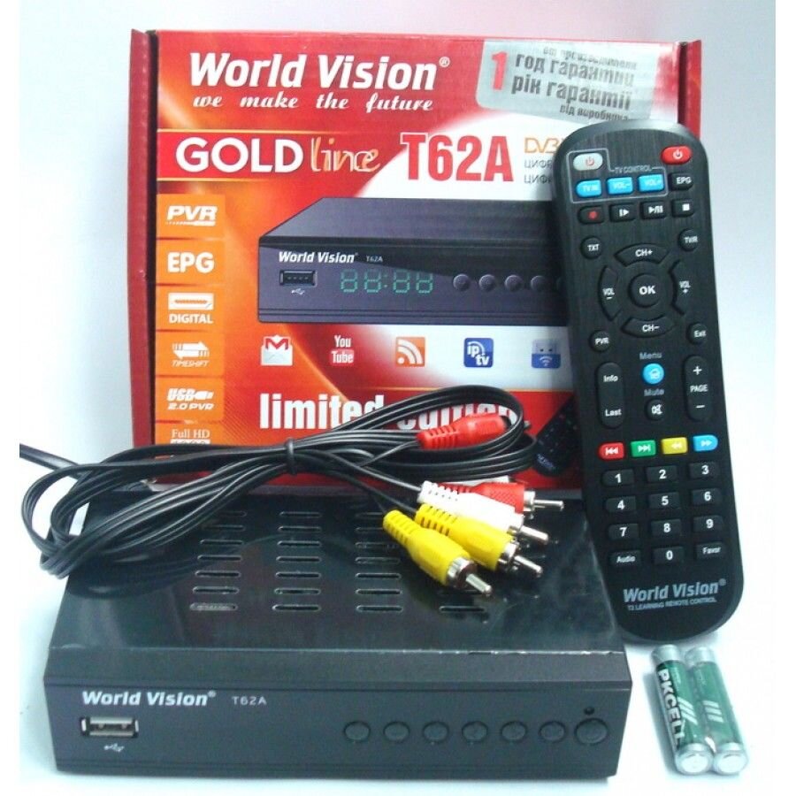 Пульт WORLD VISION T62A (обучаемый) (ID#689156202), цена: 134 ₴, купить ...
