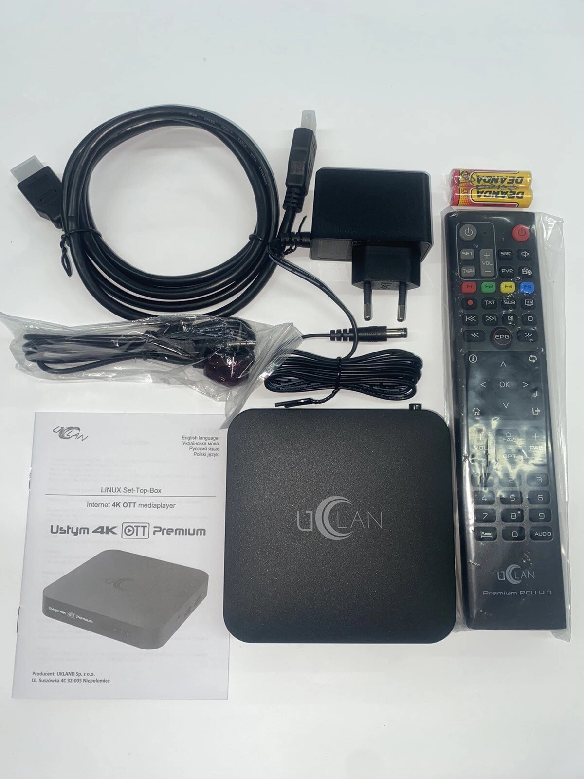 Смарт приставка uClan Ustym 4K OTT Premium (UHD, OTT/IPTV, Youtube, не Android) (1546461824 ...
