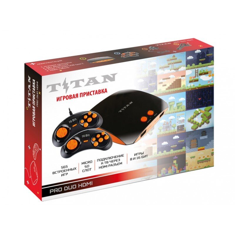 Игровая приставка Titan 565 игр ( 8/16 бит): продажа, цена в Одессе ...