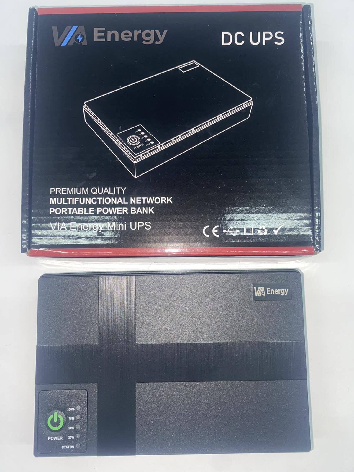 Портативний міні Джерело безперебійного живлення Via Energy Mini UPS ...