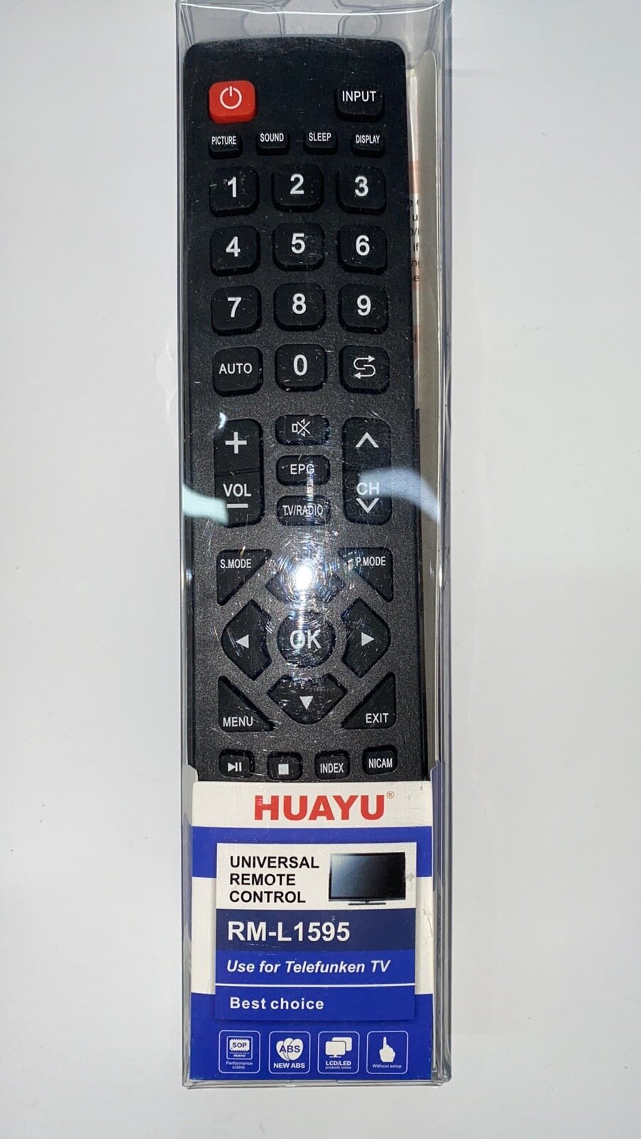 Пульт Универсальный для Телевизора Telefunken RM-L1595 — Купить ...