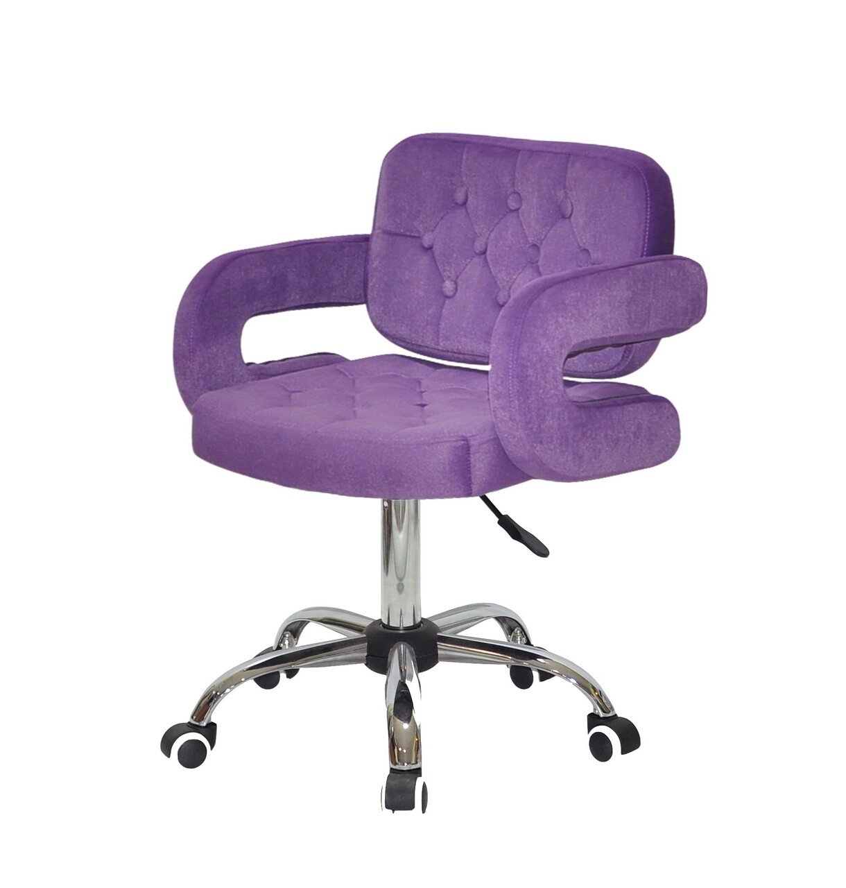 Крісло офісне GOR CH- OFFICE оксамит пурпурний B-1013 (1545711347) купити з доставкою за ...