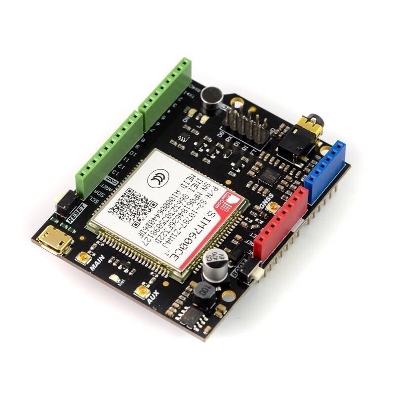Dfrobot shield GSM / LTE / GPRS / GPS SIM7600CE-T - екран для arduino ...
