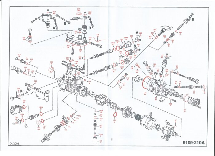 Ремкомплект ТНВД 9109-210A DELPHI DPC (ID#1616832313), цена: 615 ...