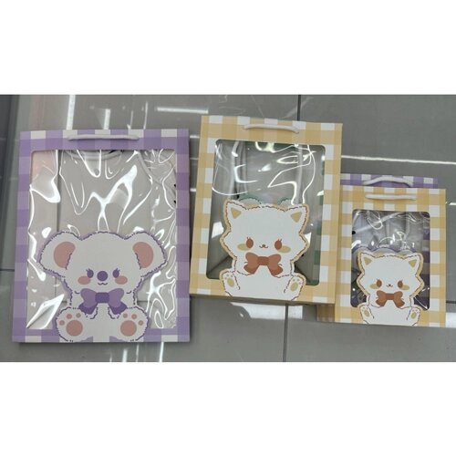 Пакет подарунковий паперовий SS "Animal babies" 18*14*8см Stenson ...