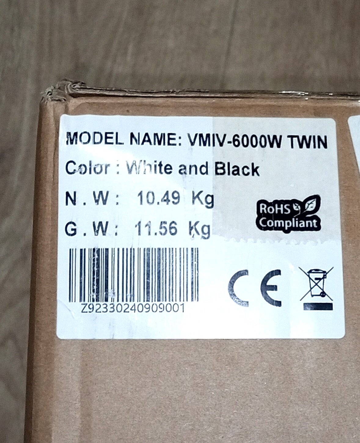 Інвертор гібридний 6KW 48V DC VM IV-6000 TWIN, струм заряду 100А ...